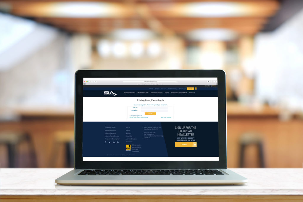 mySIA Account Access Tutorial - Security Industry Association