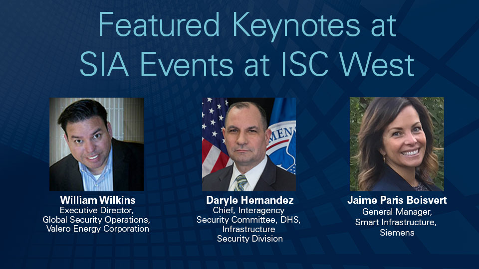 Security Industry Association Announces Featured Speakers for Events at ...