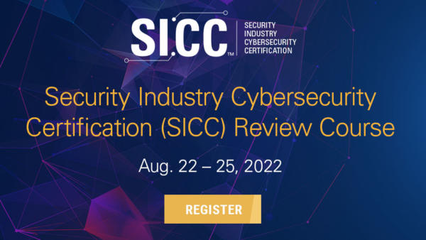 Security Industry Cybersecurity Certification (SICC) - Security ...