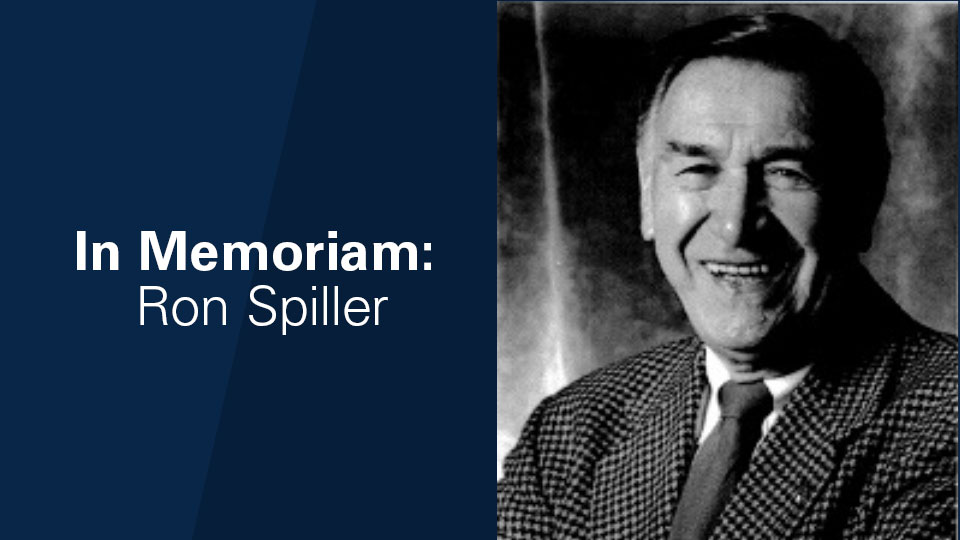 In Memoriam: Ron Spiller, Principal, R.F. Spiller & Associates ...
