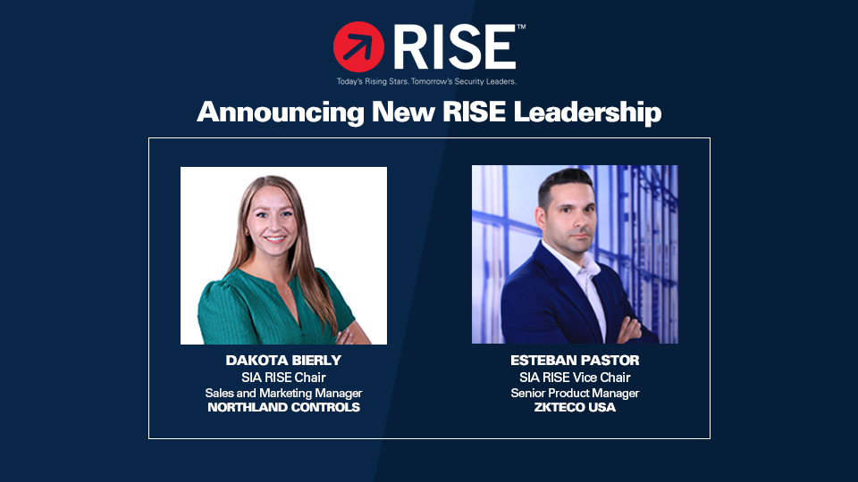 Security Industry Association Welcomes New Chair and Vice Chair of SIA ...