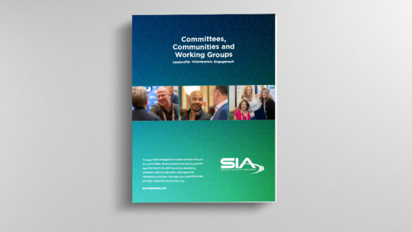 SIA Committee Guide - Security Industry Association