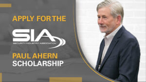 Paul Ahern Scholarship - Security Industry Association