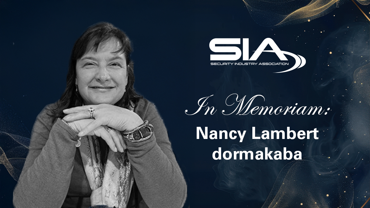 In Memoriam: Nancy Lambert, dormakaba - Security Industry Association