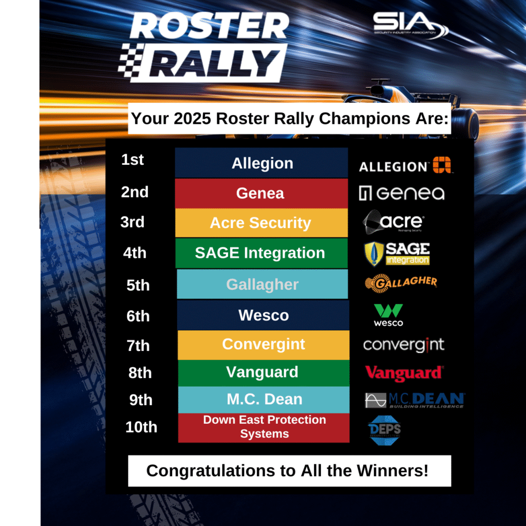 Roster Rally - Security Industry Association